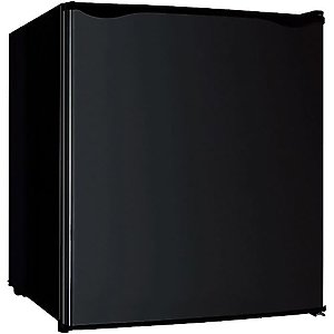 Avanti RM16J1B RM16J 1.6 cu. ft. Compact Refrigerator, Mini-Fridge, in Black