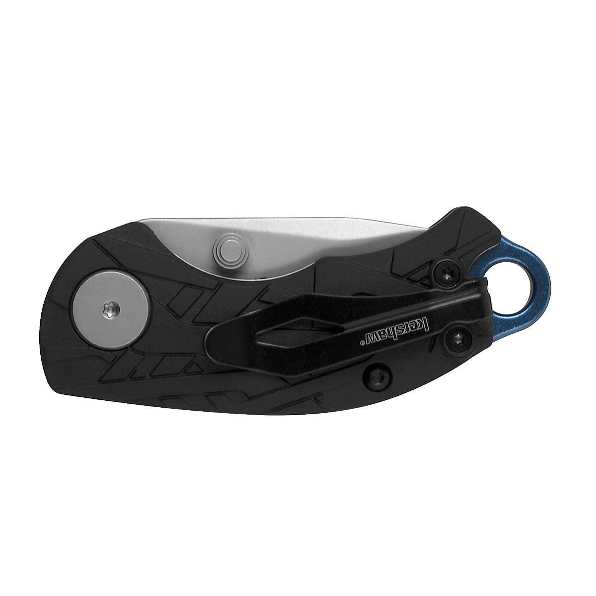 Kershaw Aftereffect Folding Pocket Knife, 1.7-Inch Blade with Manual Opening, Inset Liner Lock (1180), Black