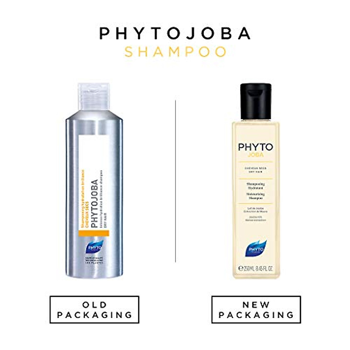 PHYTO Phytojoba Moisturizing Shampoo, Coconut, 8.45 Fl Oz (Pack of 1)