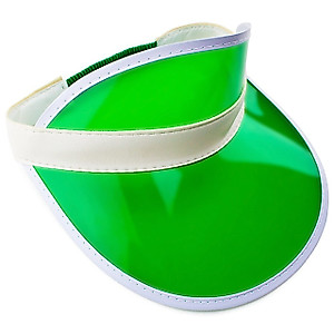 Casino Dealer Accessory Pack - Bundle Includes Green Dealing Visor and Fancy Bowtie - Great for Poker Dealer Costume, Uniform for Las Vegas Game Nights - Blackjack Card Deal Outfit