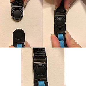 TuNan Tumbler 30oz Carrier Holder Pouch with Shoulder Strap, Fit for YETI, Rtic, Atlin, Ozark Trail, Rambler, Neoprene Sleeve with Carrying Handle - Black, Blue, Pink