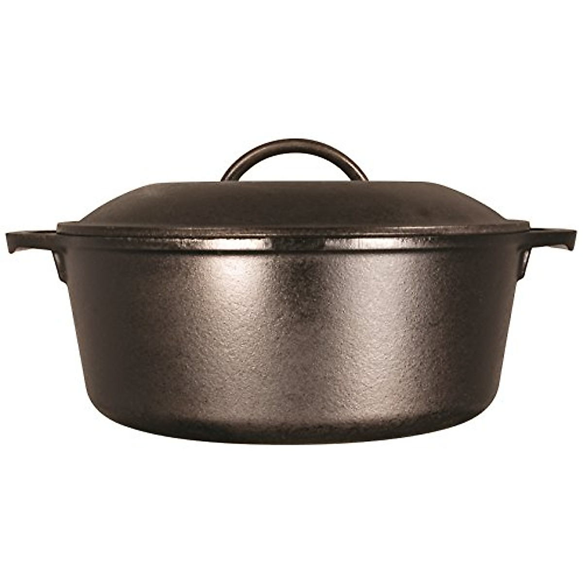 Lodge 5 Quart Cast Iron Dutch Oven. Pre-Seasoned Pot with Lid and Dual Loop Handle & Etekcity Food Scale, Digital Kitchen Weight Grams and Ounces for Baking and Cooking, Small, 304 Stainless Steel
