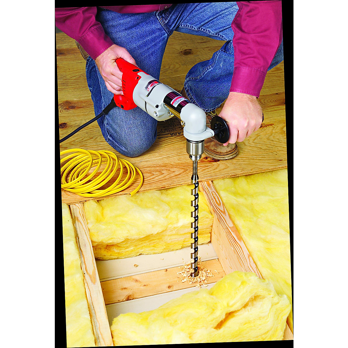 IDEAL Electrical 35-892 Resi-Master™ 7-1/2 in. Ship Auger – 5/8 in. Drill Bit w/Single-Helix Head