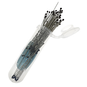 Lind Kitchen 100 Pieces/Can 40mm 3# Stainless Steel Pins for Entomology, Dissection and Butterfly Collections