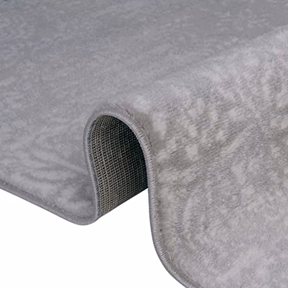 Unique Loom Sofia Collection Area Rug - Grand (9' x 12' 2", Light Gray/ Ivory)