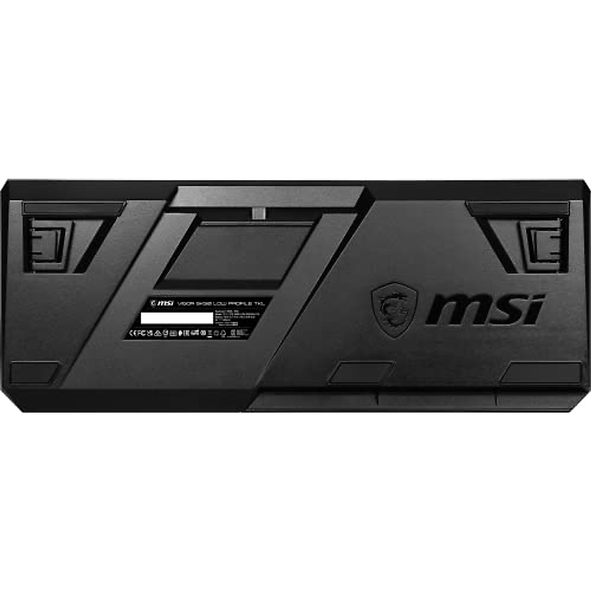 MSI Vigor GK50 Low Profile TKL JP USB Gaming Keyboard Numeric Keypadless KB595 Black