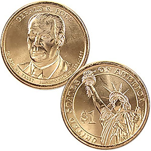 2016 PDS Presidential Dollar 9 Coin Set BU Uncirculated & Choice Proof $1