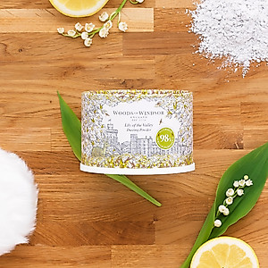 Woods Of Windsor Lily Of The Valley Body Dusting Powder With Puff for Women, 3.5 Ounce