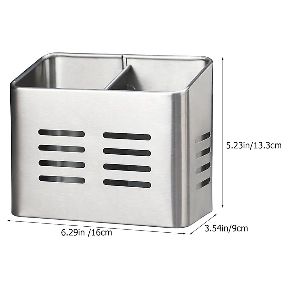 AItaf Utensil Holder Utensil Drying Rack Stainless Steel Utensil Holder Utensil Drying Rack Metal Utensil Caddy Utensil Holder Canister Stainless Steel Kitchen Utensils Holder for Home Restaurant