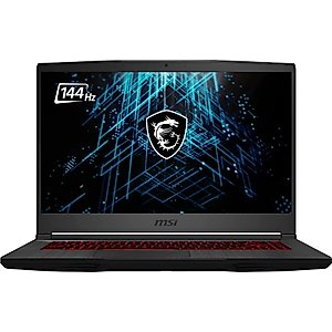 MSI 2023 GF65 Thin 15.6" FHD IPS 144Hz Gaming Laptop Intel 6-Core i5-10500H NVIDIA GeForce RTX 3060 6GB GDDR6 32GB DDR4 1TB NVMe SSD HDMI USB-C WiFi AX RJ-45 Backlit Windows 11 Home w/RE 32GB USB