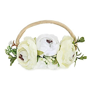 Durio Tutu Dresses for Toddler Girls Birthday Outfit Girl Baby Girl Tulle Dress Infant Dress with Flower Headband Yellow 2-3 Years