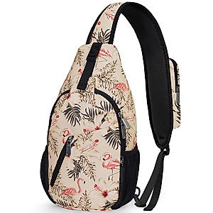 N NEVO RHINO Casual Crossbody Sling Backpack Sling Bag Travel Hiking Chest Bag Daypack Outdoor Sports Small Cross Body Bags for Men, Women