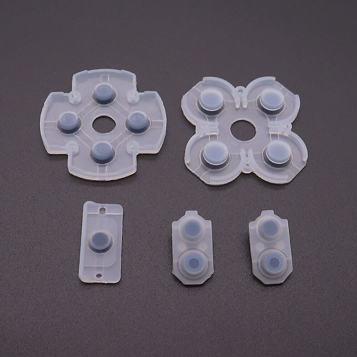 OCity Silicone Conductive Rubber Pads Replacement for PS4 JDM 055 JDS 055 JDM 050 JDM 055 Controller Buttons Repair Part