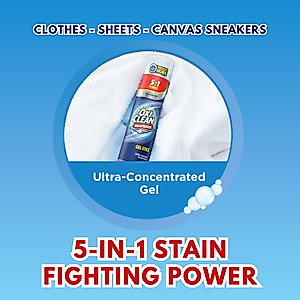 OxiClean Max Force - Laundry Stain Remover Gel Stick - 6.2 OZ + 1 Gaudum Laundry Stain Brush (2)