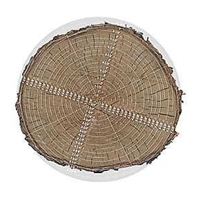 Savannah White Printed and a Black Printed 10 inch Round Center Finder Compass Clear Flexible Acrylic for Drawing Circles • Lathe Work and Woodturners