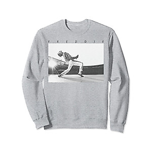 Freddie Mercury Official Howl B&W Photo Sweatshirt