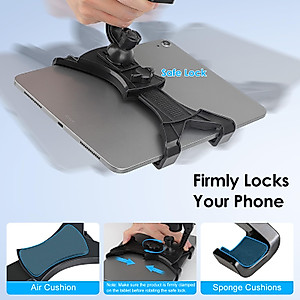 Linkstyle Car Tablet Holder, Suction Cup Car iPad Holder Dashboard Windshield Tablet Car Mount for 7-10.5in Tablets