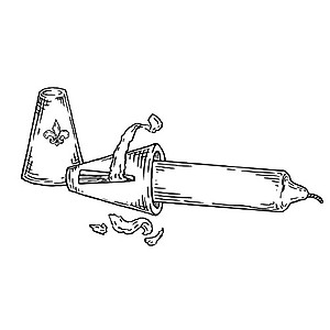 WICKMAN Taper Candle Shaver