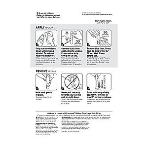 Command Outdoor Large Window Hooks, Total 4 Hooks with 8 Command Strips, 4 Pack of 1 Hook, Decorate Damage-Free