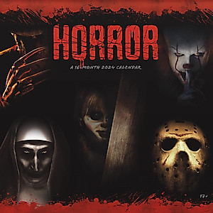 2024 Horror Collection Wall Calendar