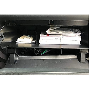 EDBETOS 3rd Gen Tacoma Accessories for Toyota Tacoma 2016 2017 2018 2019 2020 2021 2022 Center Console Organizer Tray and Glove Box Organizer Armrest Interlock Secondary Storage ABS Material