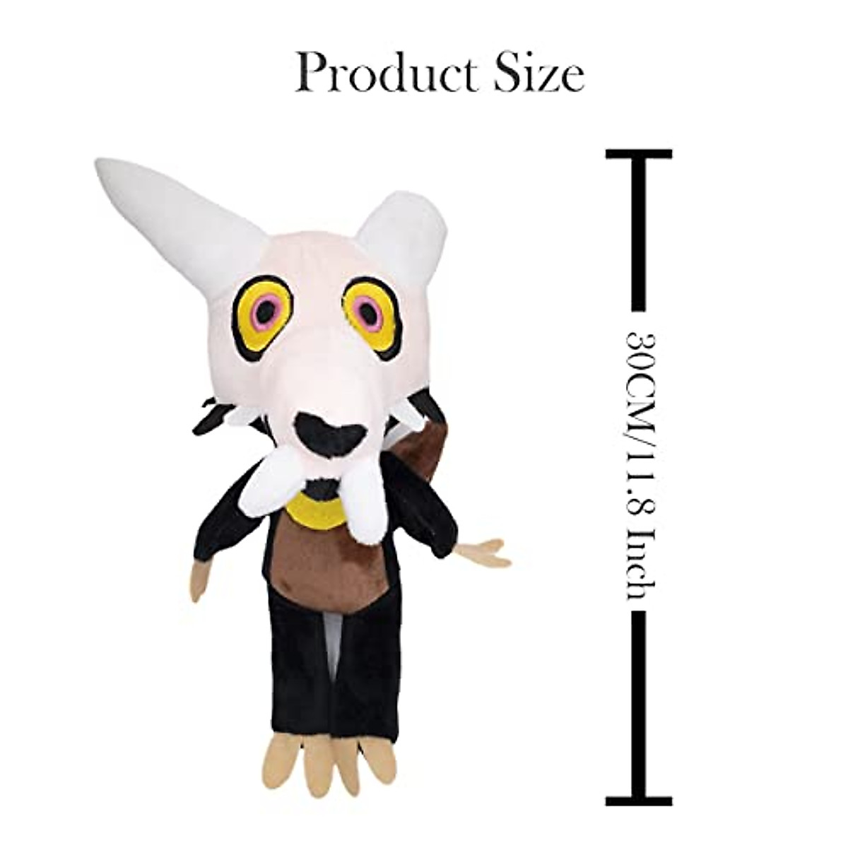 YBUSQPY6 Owl King Plush Doll Plush Toy Halloween Cartoon Animal Plush Decorative Toy 30CM/11.8 Inch, 11.8 inches