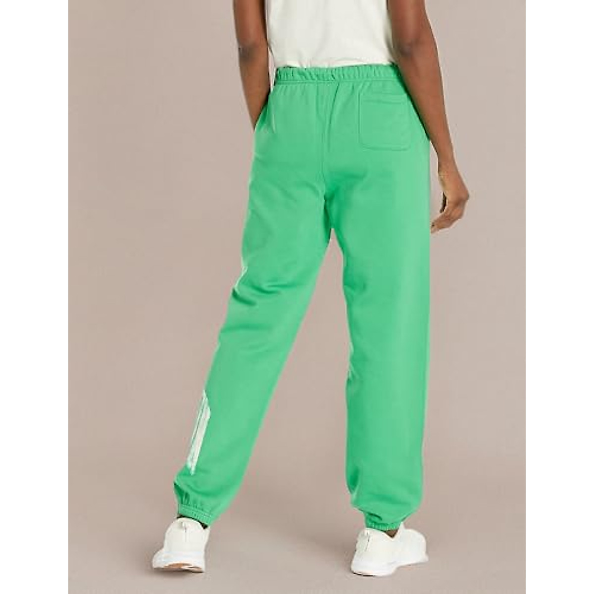 Champion Oversized Women’s, Comfortable, Midweight Sweatpants, 30”, Green Crisp, Large
