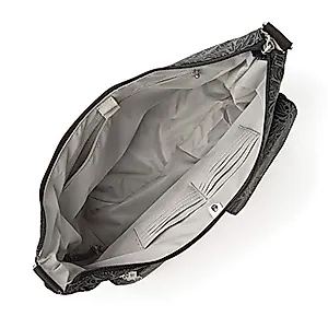 Baggallini womens Large Everywhere Bag, Midnight Blossom, Large US