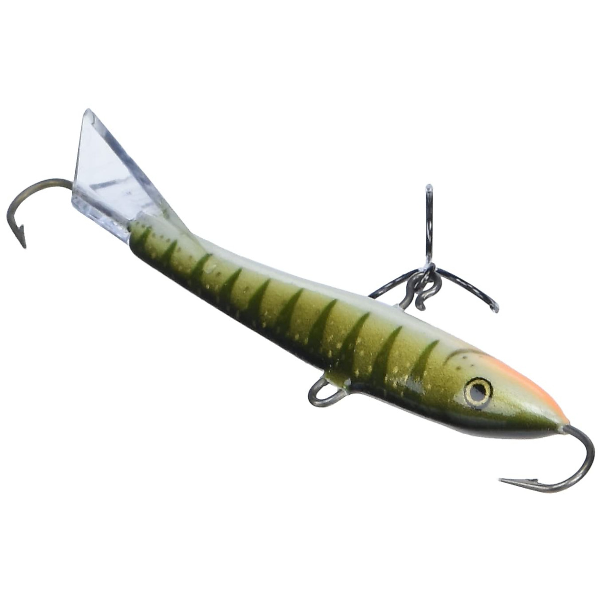 Rapala Jigging Rap 09 Fishing lure, 3.5-Inch, Glow Yellow Perch