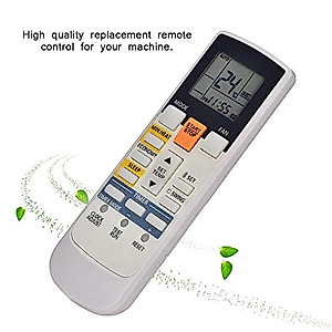 Air Conditioning Remote Control Compatible with Fujitsu AC, Replacement AC Remote Controller for Fujitsu AR-RAH1E AR-RAH2E