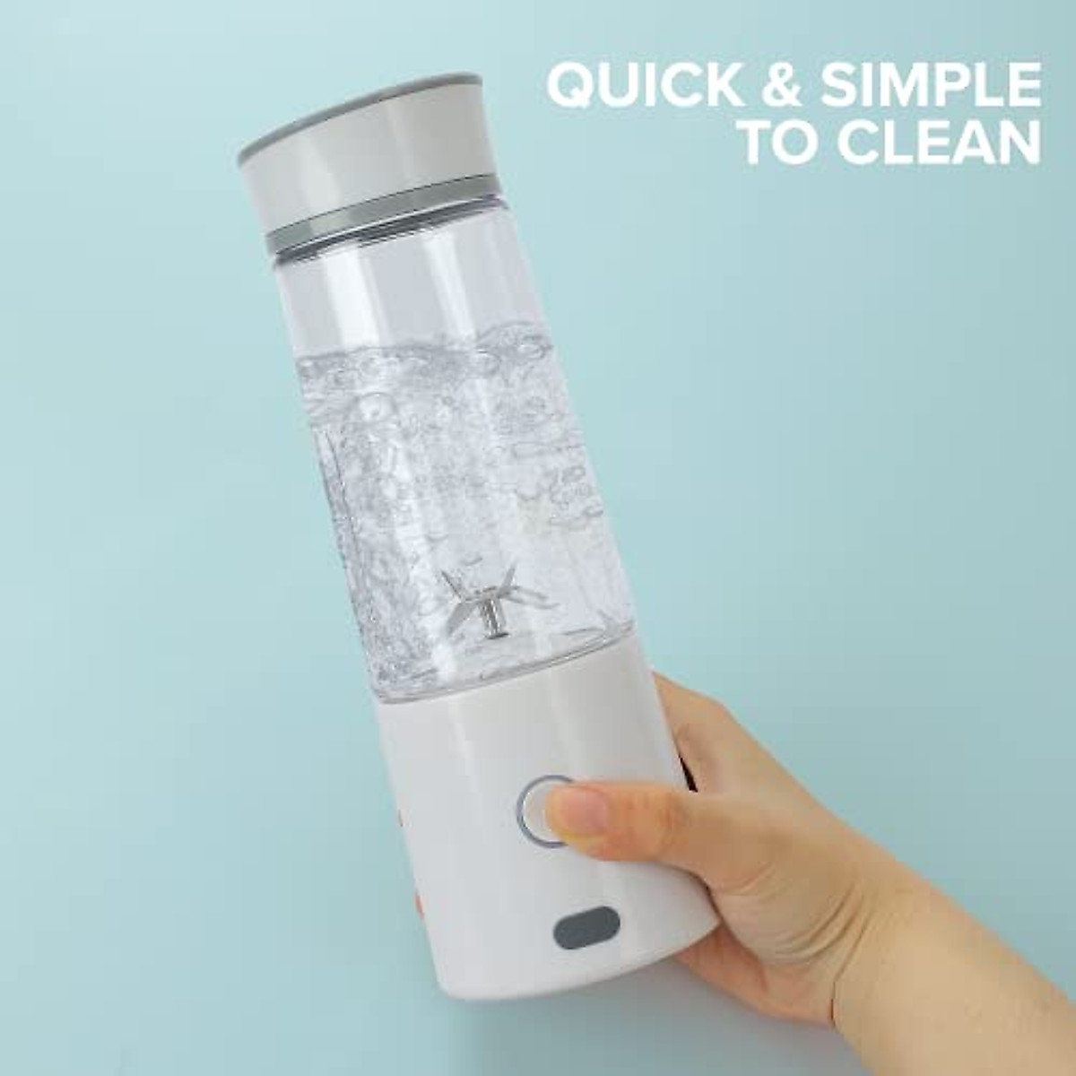 Kore ClubCrush Portable Blender - 13.5 fl oz USB-Rechargeable Travel Blender for Shakes and Smoothies | 5000mAh Battery Included