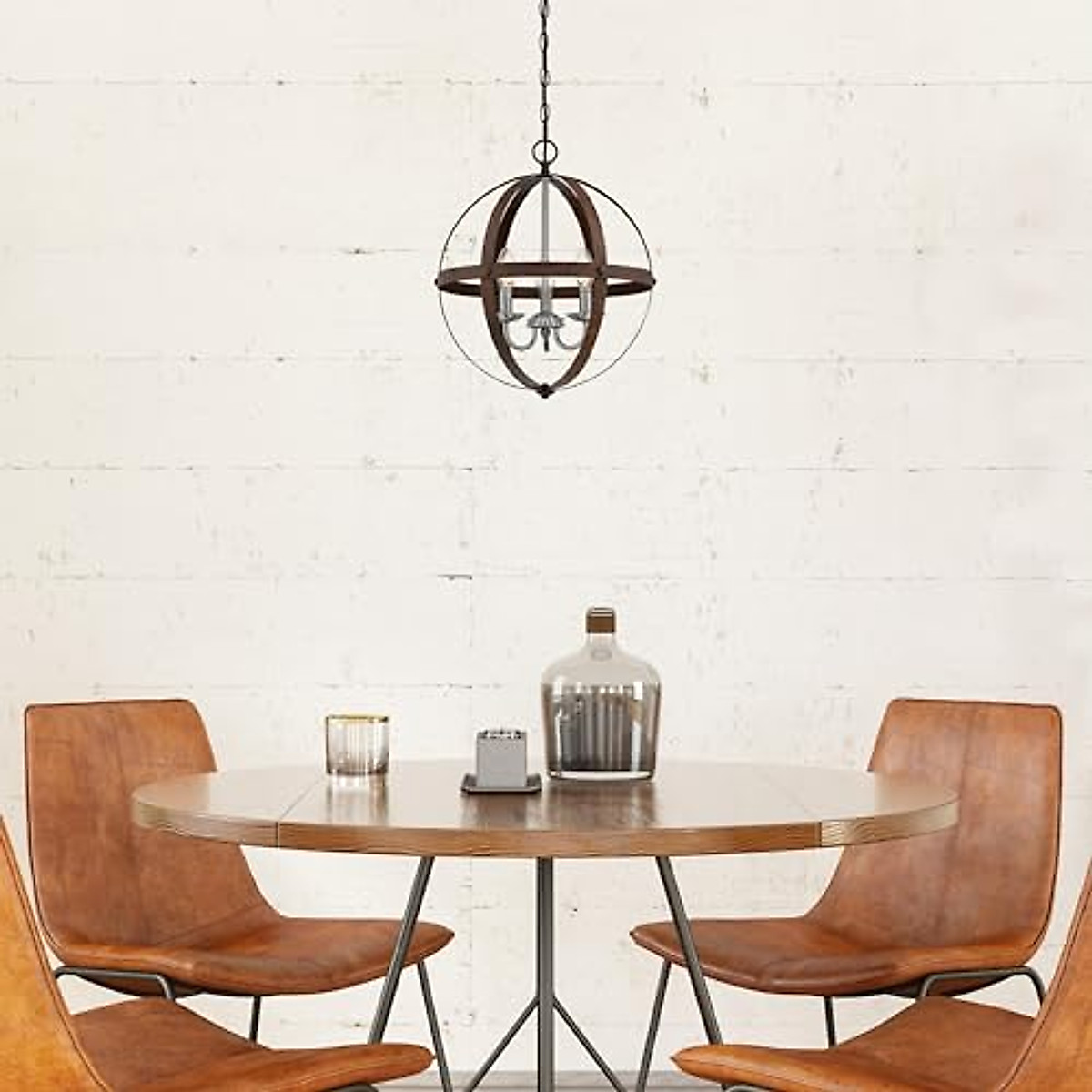 Westinghouse 4517120 3.3 Watt (40 Watt Equivalent) B11 Dimmable Clear Filament LED Light Bulb, Candelabra Base, 6 Pack