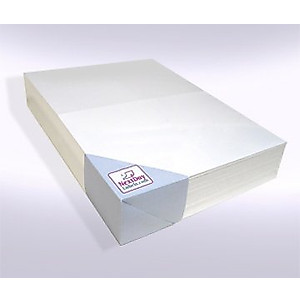NextDayLabels - 8-1/2 x 11 Laser and Inkjet Printer Postcards 4 up Per Page, (4-1/4" x 5-1/2" After Perf) 100 Sheets / 400 Cards