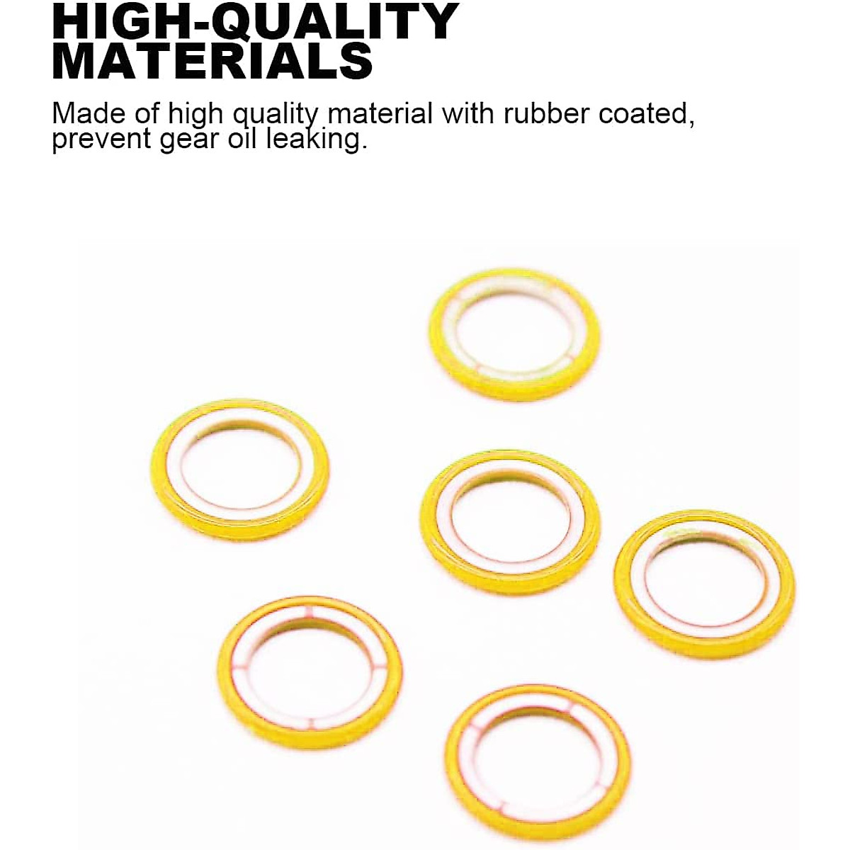 Lower Unit Grease Gaskets, Gearcase Lube Drain Screw Washer 26-830749, Gearcase Drain Plug Seal for Mercury 115FS 150 EFI Four Stroke and Mariner Outboards and MerCruiser Stern Drives
