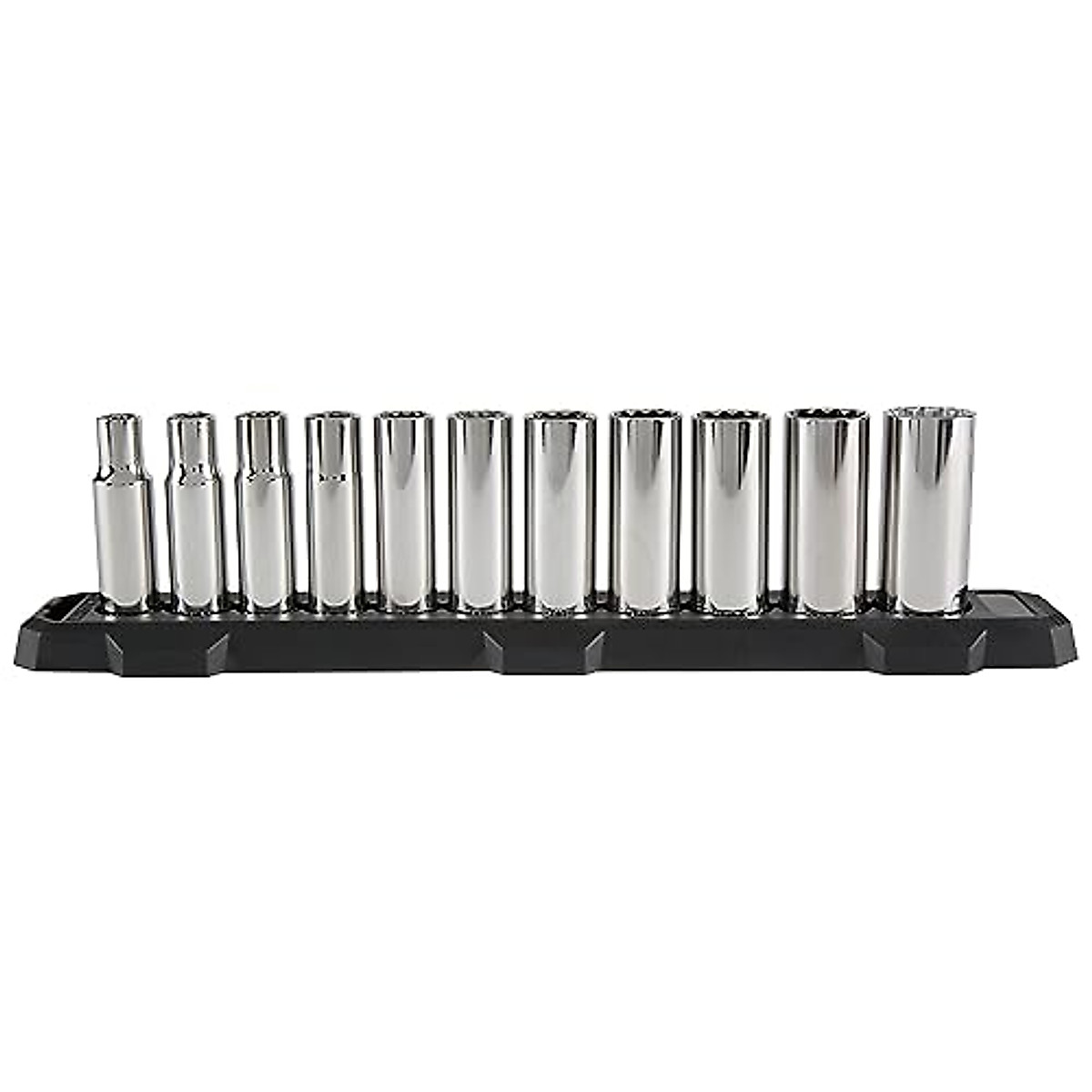 Craftsman Socket Set, SAE, 1/2-Inch Drive, 12-Point, 11-Piece (CMMT12048)