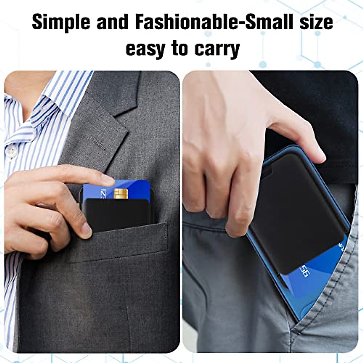 Mornex Magnetic Wallet with Magsafe Designed for iPhone 13 and iPhone 12 Series, Leather Magnetic Card Holder of Back Compatible with iPhone, Black