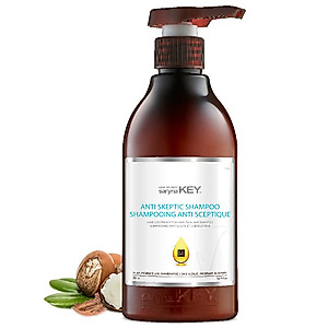 Saryna Key Anti-Skeptic Shampoo - Strengthening Treatment for Thin, Fine Hair Strength - Natural Shampoo with Shea Oil and Mint Oil - Hair Loss Prevention