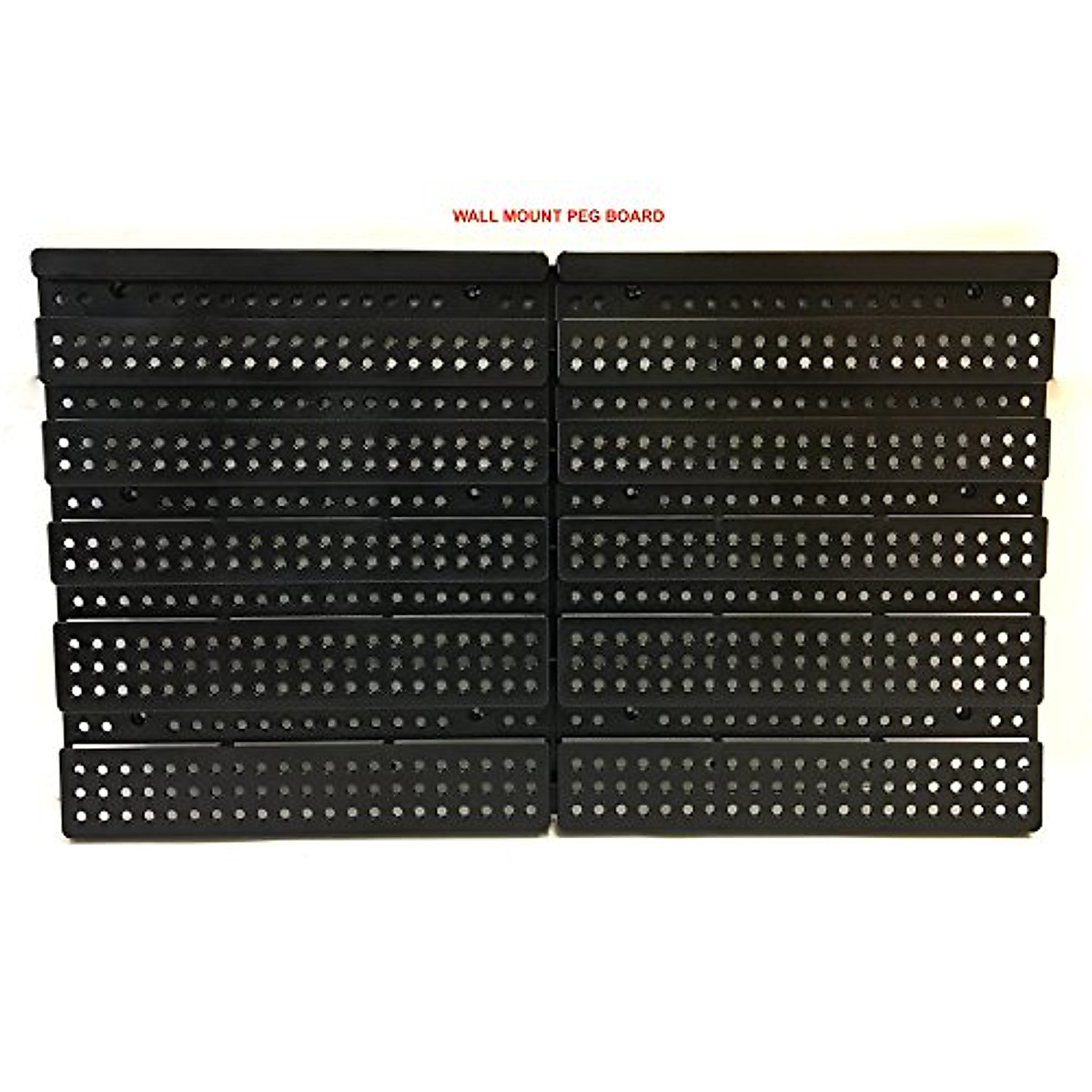 MaxWorks 80694 30-Bin Wall Mount Parts Rack/Storage for your Nuts, Bolts, Screws, Nails, Beads, Buttons, Other Small Parts,Blue and Red