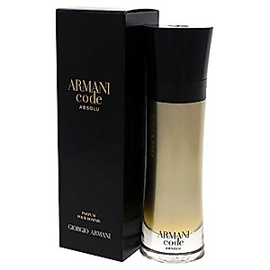 GIORGIO ARMANI Code Absolu for Men By Parfum Spray 3.7 Ounce / 110 Ml, 3.7 Fl Ounce