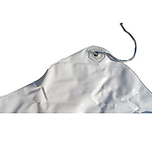 NewFerU Inflatable Hanger Travel X 6, White Round Shoulder, Portable Folding Clothes Drying Rack with Metal Hook, Space Saving Coat Storage Set Non Slip Foldable for Home Car Camping Indoor Outdoor