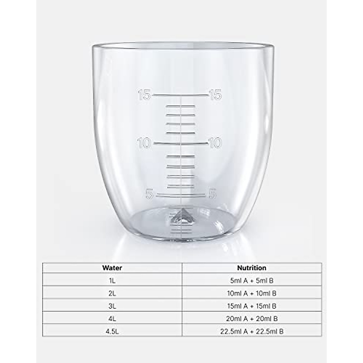 iDOO Indoor Plant Food (400ml in Total), Water Soluble All-Purpose Concentrated Fertilizer for Hydroponics System, Potted Houseplants