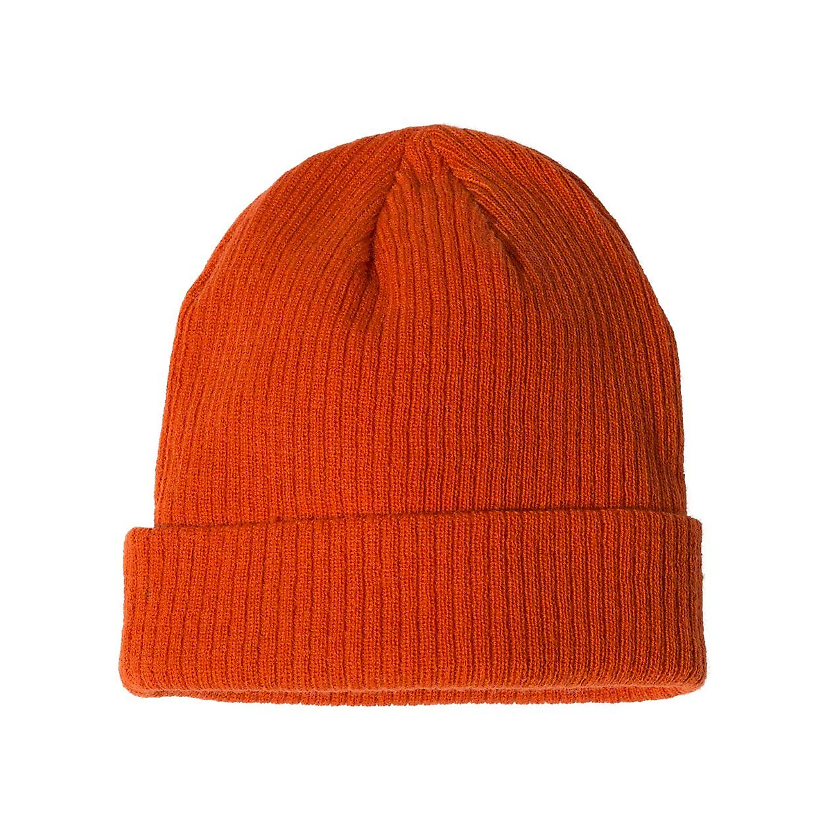 Champion - Ribbed Knit Cap - CS4003 - One Size - Spicy Orange