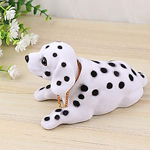 Veemoon Car Dashboard Bobblehead Shaking Head Dog for car Puppy car Dashboard Bobbing Head Dog Toy Shaking Head