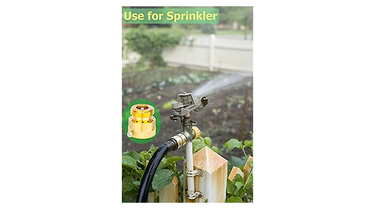 WHK 3/4" Hose Bib Backflow Preventer - Anti-Siphon Brass