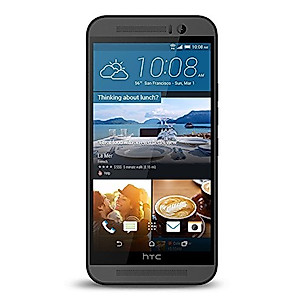 HTC One M9 32GB Android Smartphone w/ Front-Facing Speakers and 20MP Camera Unlocked for all GSM Carriers Worldwide - Gunmetal Gray