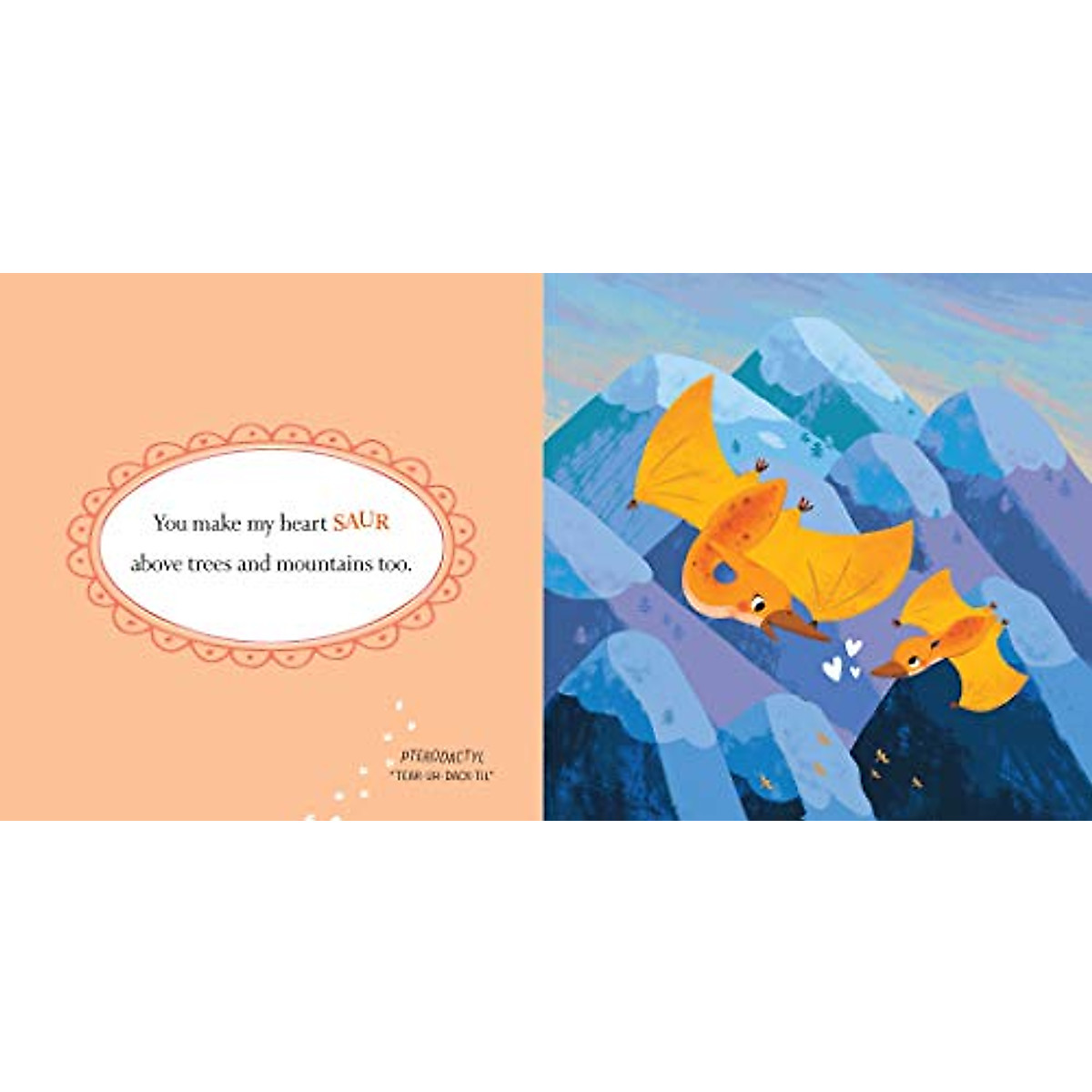 I Love You More, Babysaur: A Sweet and Punny Dinosaur Board Book for Babies and Toddlers (Punderland)