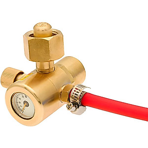 XINLIYA Silicone Vacuum Tubing Hose Line, 10 Ft 1/4" (6mm) Inner Diameter Hose, High Tempterature 130PSI Max Pressure for Multiple Use, Auto Replacement Vacuum Hose Line for Vehicle Radiator (Red)