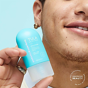 TULA Skin Care Mineral Magic - Mineral Sunscreen Fluid Broad Spectrum SPF 30 - Provides UVA + UVB Protection, Non-Greasy, Weightless Feel, 1.52 fl oz.