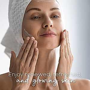 Skin Aesthetics Hyaluronic & Collagen Daily Face Moisturizer - Dermatologist Tested - Deeply Moisturizes, Anti-aging Hydrating Day Cream - Cruelty Free Korean Skin Care For All Skin Types - 1.69 oz