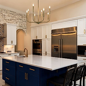 truestory B10 LED Candelabra Light Bulb,E12 Base 5W Equivalent 50W, Warm White 2700K, Filament Clear Glass, Dimmable, Pack of 6